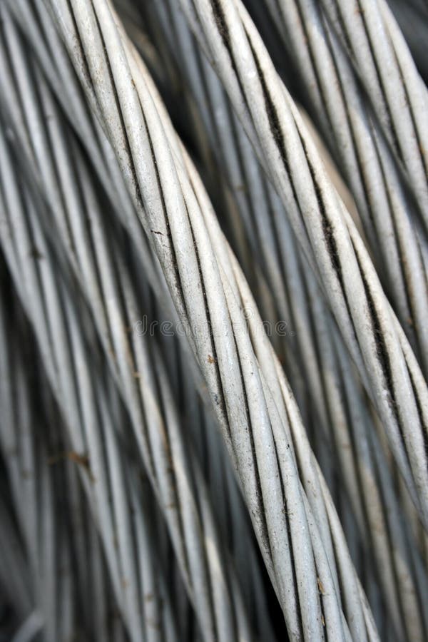 Aluminium Wire stock photo. Image of scrap, cable, power - 57610878