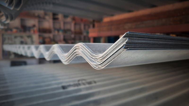Aluminium Zinc Zigzag Shaped Roofing Sheets for Sell in Shop Stock ...