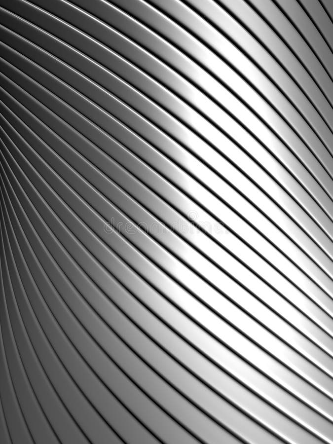 Aluminum Abstract Wave Stripe Pattern Stock Illustration - Illustration ...