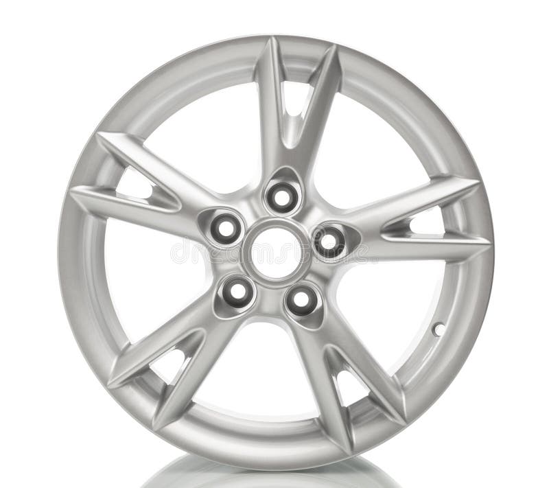 Aluminum alloy wheel stock photo. Image of alloy, automobile - 28039808