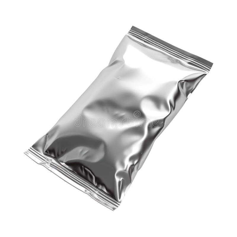Aluminum Bag on Transparent Background - Ai Generated Stock ...