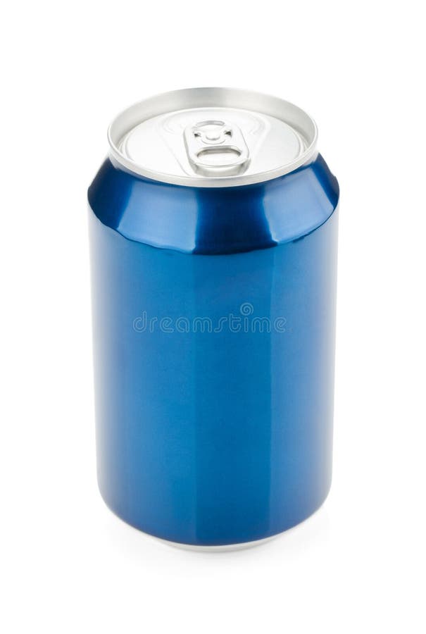 Blue soda can stock photo. Image of cola, packaging, nonalcoholic ...