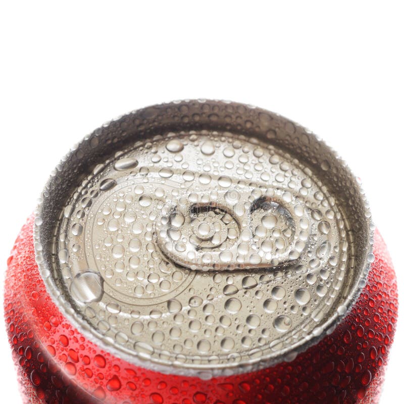 Open drink can top view stock image. Image of canned - 33802097
