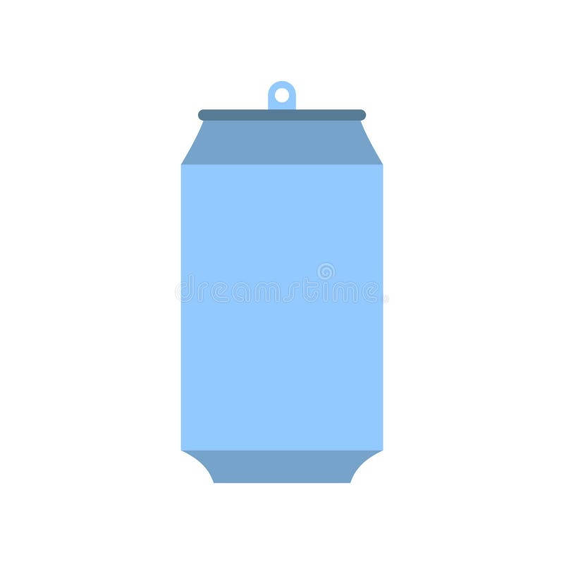 Aluminum can icon stock illustration. Illustration of liquid - 125450255