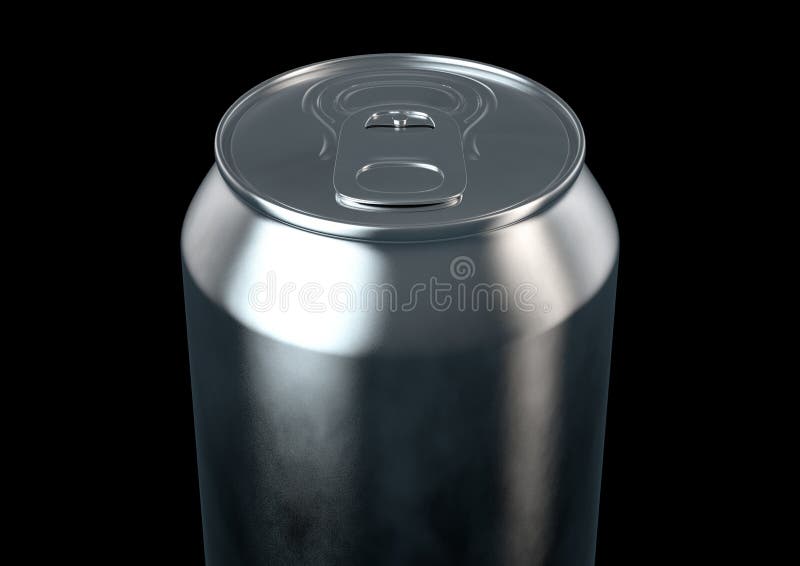 Aluminum Can stock illustration. Illustration of drink - 149162454