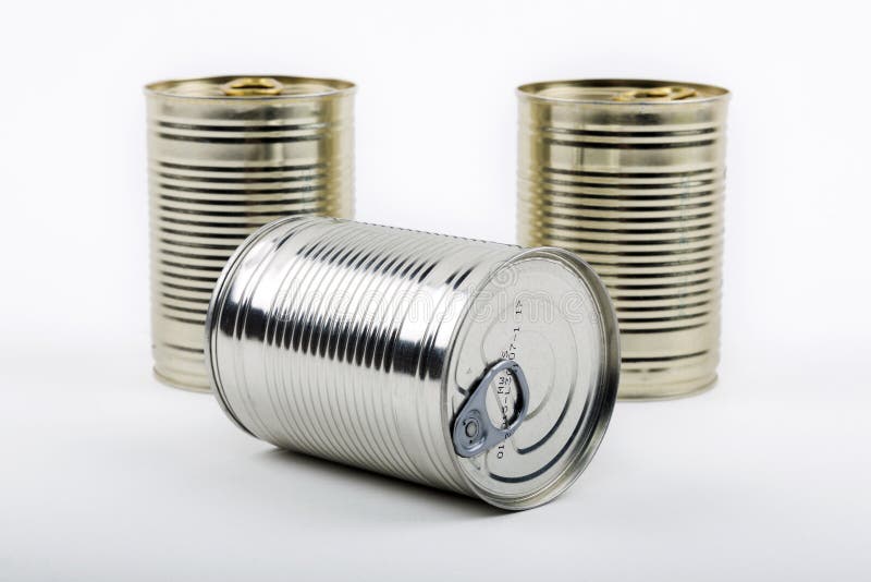 Unlabeled Cans stock photo. Image of consumer, rubbish - 7318868