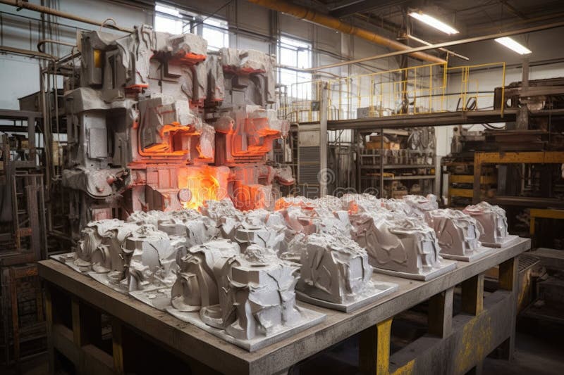 Foundry Casting Stock Illustrations – 1,981 Foundry Casting Stock ...