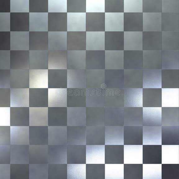 Aluminum Checker Pattern Metal Checker Stock Illustration ...