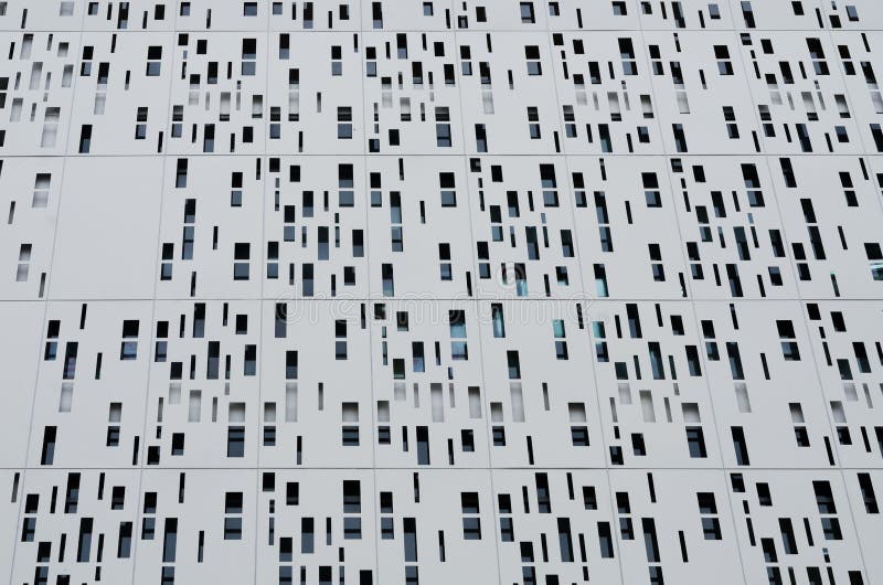 Aluminum Cladding Second Skin of Building Stock Photo - Image of ...