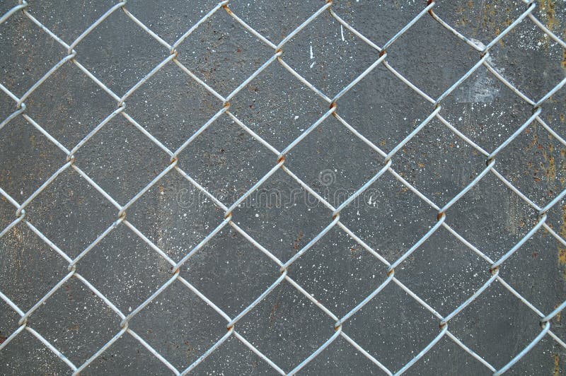 Aluminum Grille with Rust Concrete Wall Texture Stock Photo - Image of ...