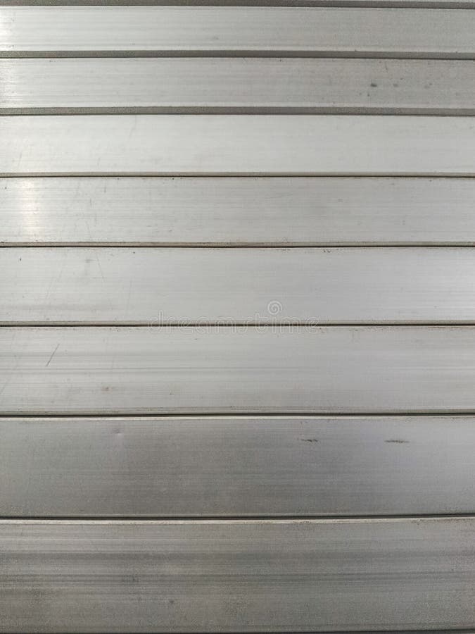 Aluminum Rolling Door Surface Horizontal Lines Stock Photos - Free ...