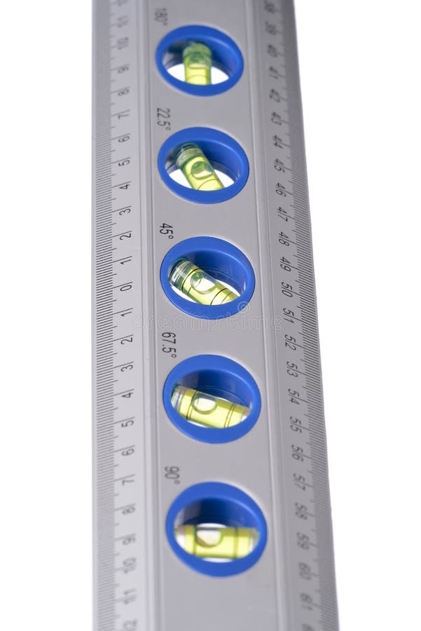 Aluminum ruler with levels stock photo. Image of aluminum - 28906398