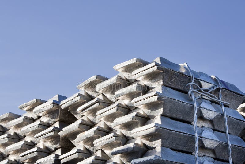 Pouring Steel into Ingot Moulds. Stock Image - Image of steel ...