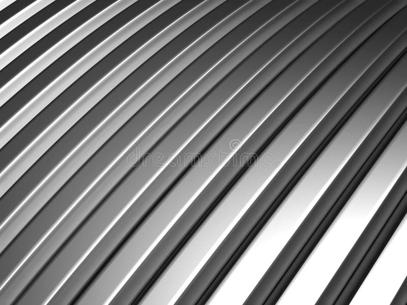 Aluminum Abstract Wave Stripe Pattern Stock Illustration - Illustration ...