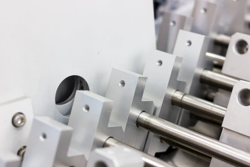 Aluminum Structural Metal Shapes Stock Photo - Image of background ...