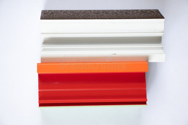 Aluminum Window Frame As a Sample, Sectional Window, Painted Window ...