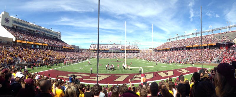 Alumni Stadium at Boston College Editorial Photography - Image of ...