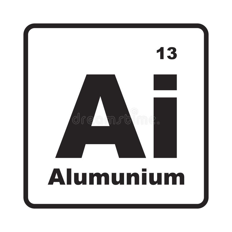 Alumunium Periodic Table Stock Illustrations – 1 Alumunium Periodic ...