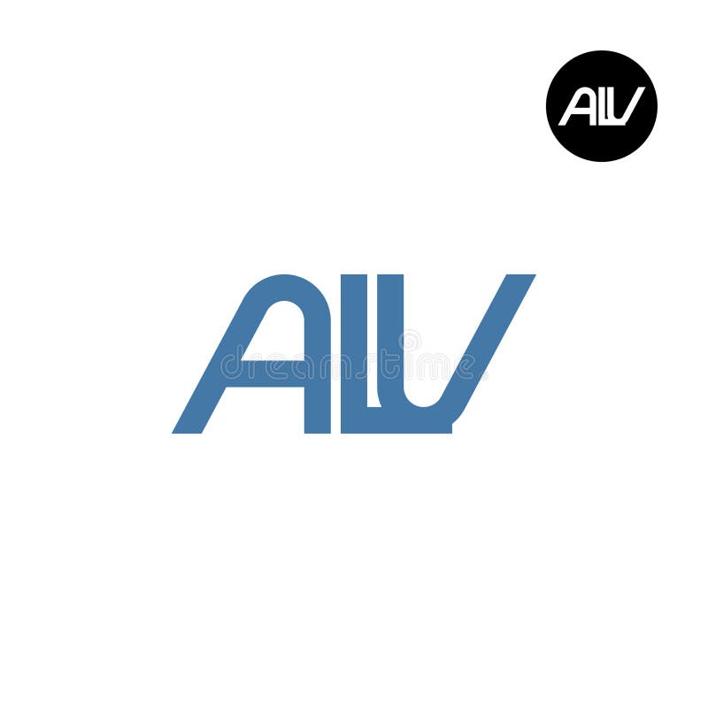 Alv Monogram Stock Illustrations – 15 Alv Monogram Stock Illustrations ...