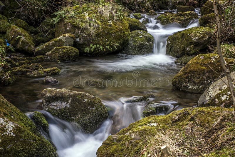 Alva Glen River stock image. Image of canyon, highland - 69144519