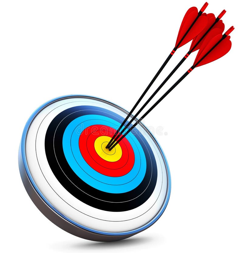 Alvo imagem de stock. Imagem de direcionamento, exato - 65676455
