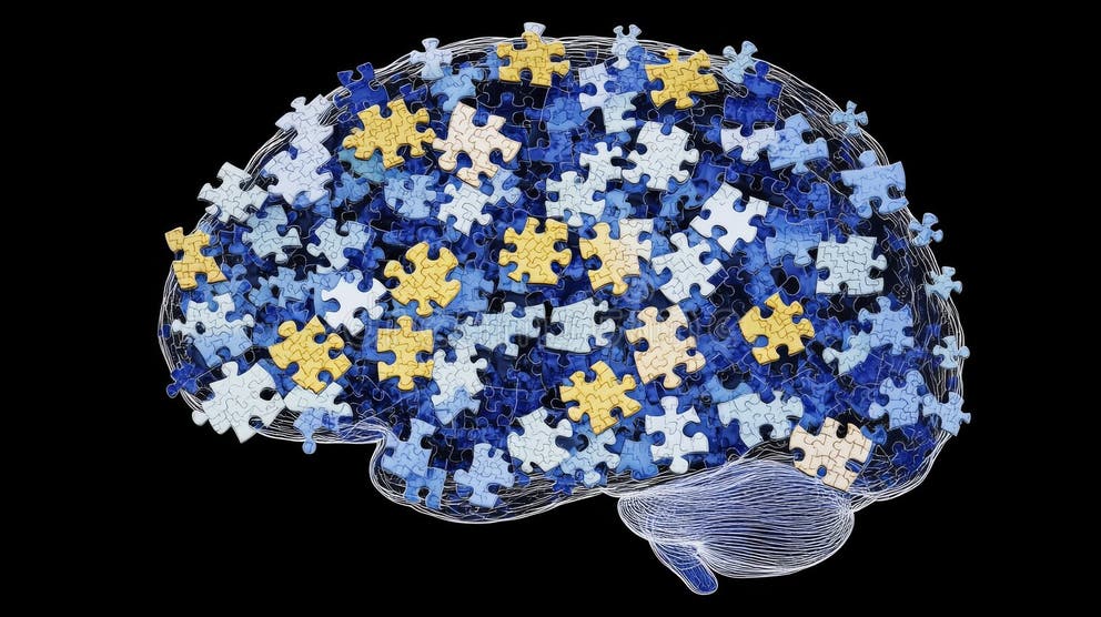 Alzheimer S Awareness is Symbolized through the Image of a Human Brain ...