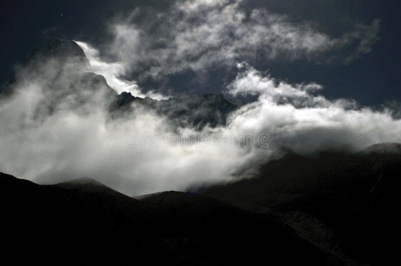 Ama Dablam stock photo. Image of dablam, challenge, adventure - 13343994