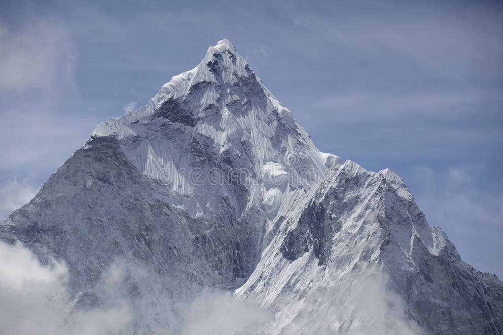 Ama Dablam. stock image. Image of dablam, nature, environment - 23949463