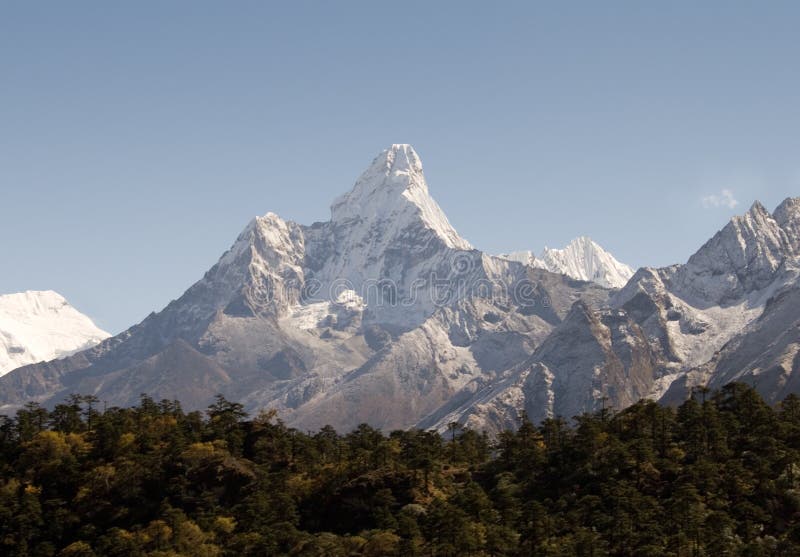 Ama Dablam - Nepal stock photo. Image of sherpa, trek, face - 382768