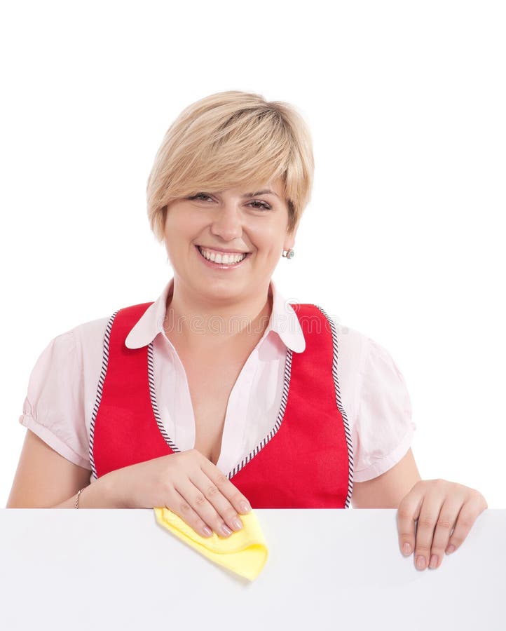 Ama de casa foto de archivo. Imagen de mano, anuncio - 20850370