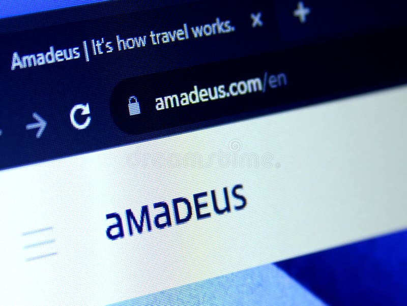 Amadeus it Group logo editorial image. Image of finance - 298175150