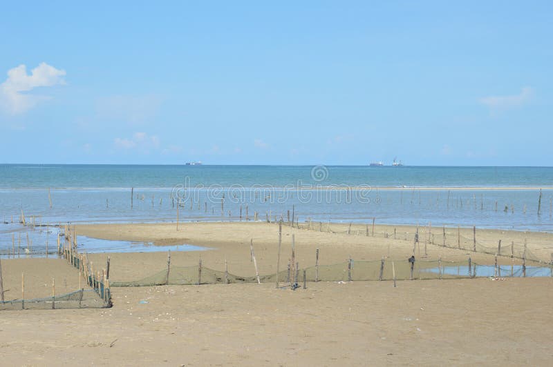 Amal Beach Tarakan, Indonesia Stock Image - Image of island, coast ...