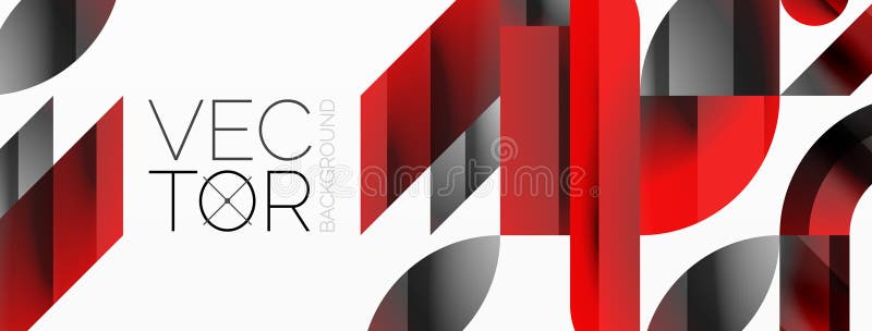 Amalgamation of Geometric Forms on Minimalist Abstract Canvas ...