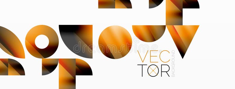 Amalgamation of Geometric Forms on Minimalist Abstract Canvas ...