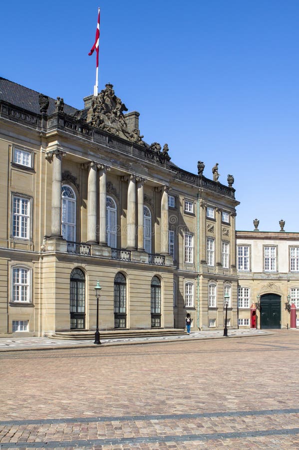Amalienborg Palace Copenhagen, Denmark Stock Image - Image of place ...