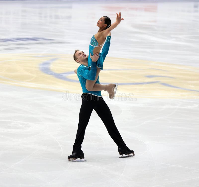 Amanda Evora and Mark Ladwig (USA) Editorial Photography - Image of ...