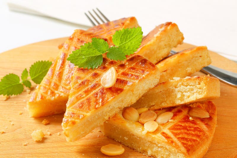 Amandel Botercake stock afbeelding. Image of schot, amandel - 36367779