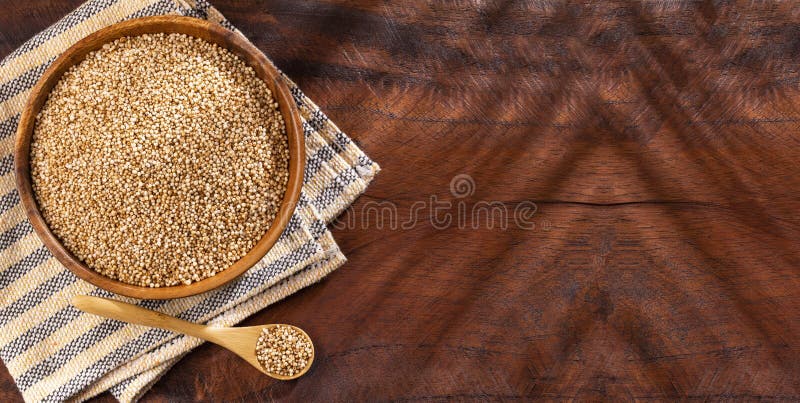 Amaranthus - Popped Amaranth Grain. Text Space Stock Photo - Image of ...