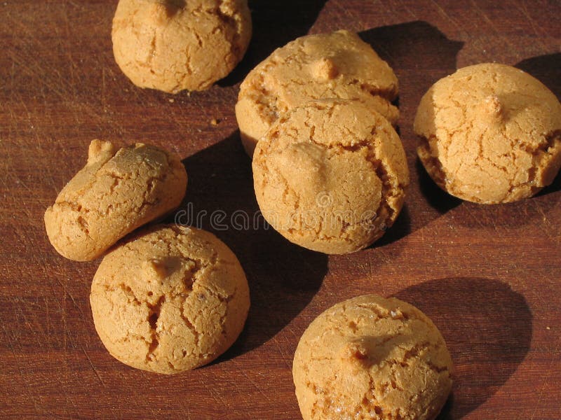 Amarettini stock photo. Image of kitchen, food, cake, desert - 754088