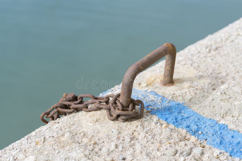 Amarrado imagem de stock. Imagem de metal, recreacional - 53011161