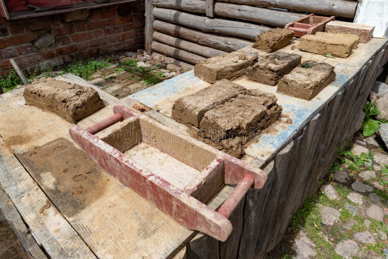 Amateur Production of Bricks. Ancient Methods of Making Clay Blocks ...