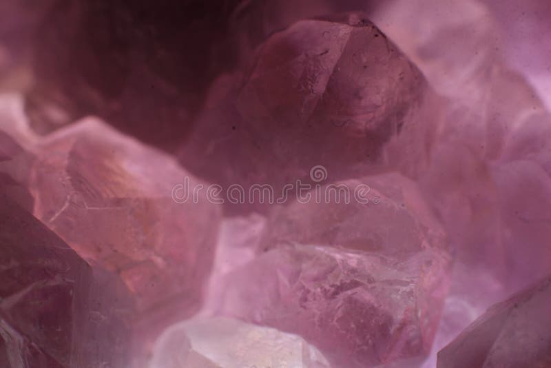 Amatista rosa stock photo. Image of rosa, gema, mineral - 125571704