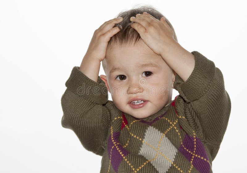 The amazed baby stock image. Image of amazement, wonder - 12705549