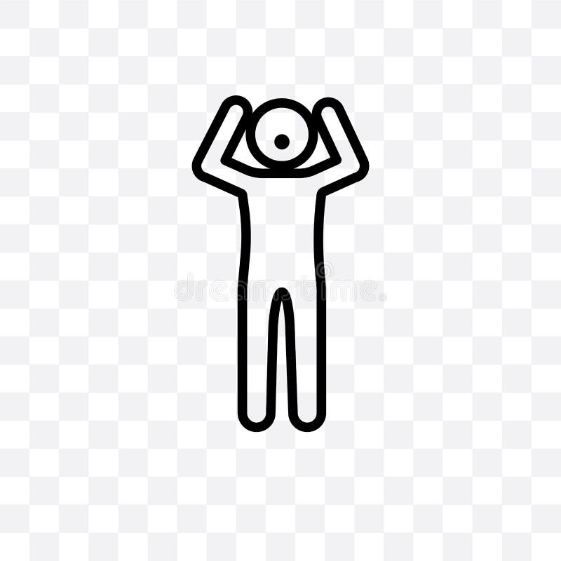Excited Human Transparent Icon. Excited Human Symbol Design from Stock ...