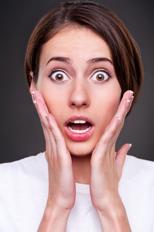 Amazed Young Eastern Guy Gesturing and Grimacing on Yellow Stock Photo ...