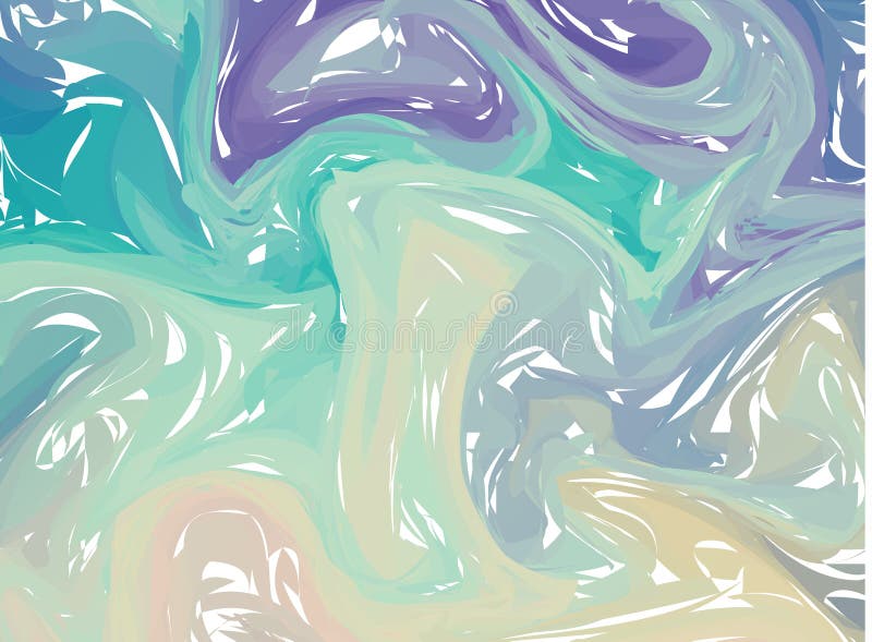 Amazing Acrylic Texture. Abstract Unique Handmade Background. Vector ...