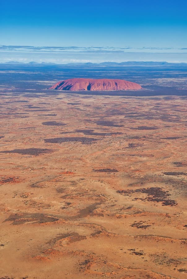 Amazing Aerial View of Australian Outback, View from the Airplane Stock ...