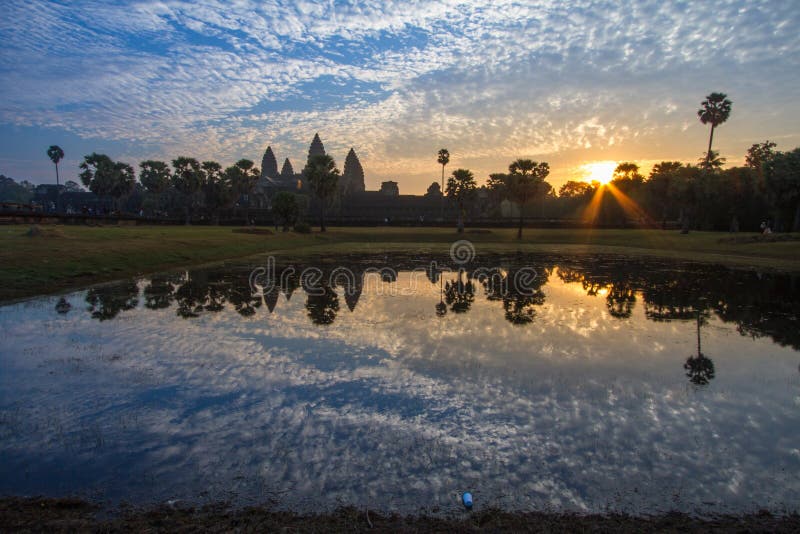 Amazing Angkor Wat stock photo. Image of structure, morning - 50137808