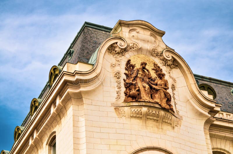 Amazing Architecture of Vienna, Austria. Editorial Stock Image - Image ...