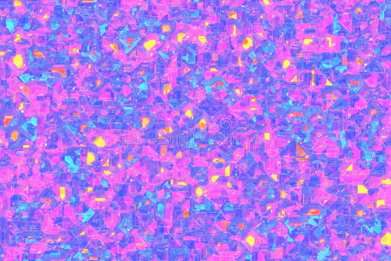 Amazing Artistic Computer Colorful Toxic Acid Pattern Digital Art ...